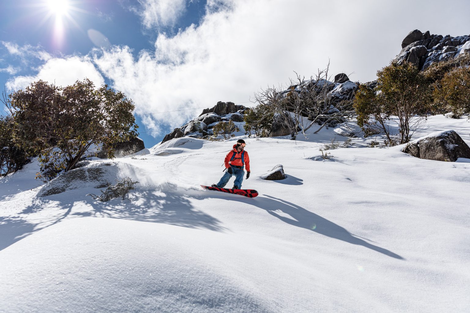 Back Country Style Down Hill Skiing and Snow Boarding - Visit Mount Buffalo
